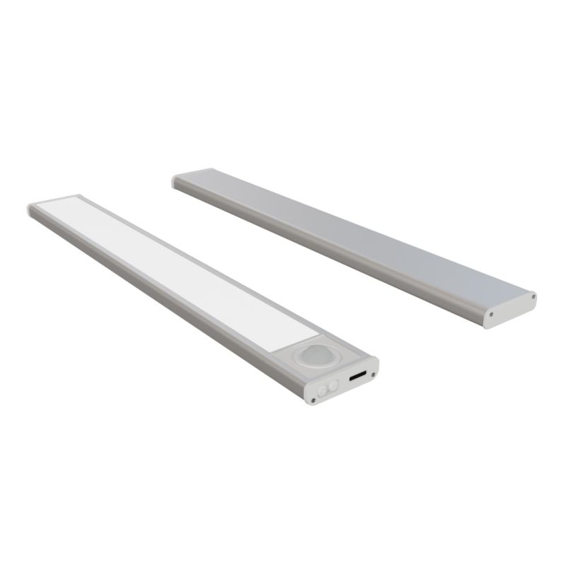 Réglette LED sans fil 30 cm - Détection de mouvement et intensité réglable